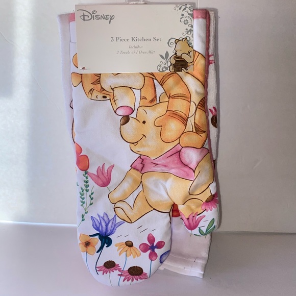 Disney | Kitchen | New Disney Winnie The Pooh 3pc Kitchen Set | Poshmark